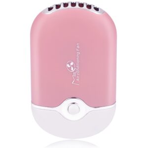 afounda usb and mini portable fans,rechargeable electric handheld air conditioning cooling refrigeration fan for eyelash,eyelash extension,nail dryer(pink)