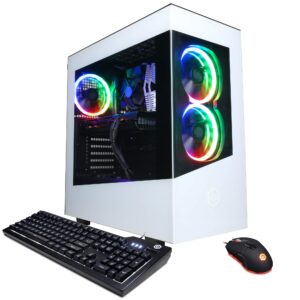 cyberpowerpc gamer xtreme gaming pc, intel core i5-10400f 2.9ghz, 16gb ddr4, geforce rtx 3060 12gb, 500gb nvme ssd, wifi ready & win 10 home (gxivr8480a7)