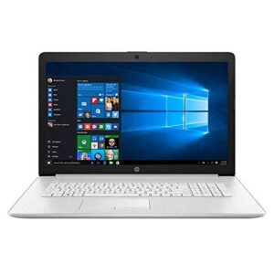 hp 17.3" non-touch laptop intel 10th gen i5-10210u, 1tb hard drive, 12gb memory, dvd writer, backlit keyboard, windows 10 home silver (renewed)