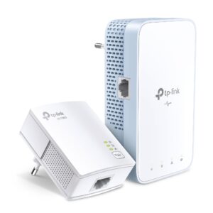 tp-link powerline wifi extender (tl-wpa7517kit) - av1000 powerline ethernet adapter with dual band wifi, onemesh, gigabit port, ethernet over power, plug & play