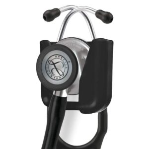 stethocase ‍‍stethoscope holder clip - black