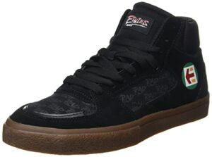 etnies men's sneaker skate shoe, black gum, 11