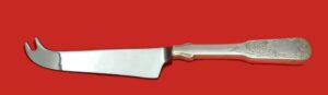 sixteen-ninety engraved by towle sterling silver cheese knife with pick hhws