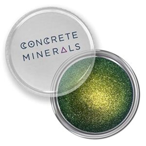 concrete minerals multichrome eyeshadow, intense color shifting, longer-lasting with no creasing, 100% vegan and cruelty free, 1.5 grams loose mineral powder (playground twist)