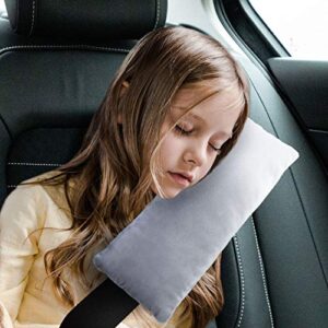 gnegni seat belt pillow for kids, car seat travel pillow to protect head neck and shoulder, patient care surgery recovery support cushion pad, seat belt cushions pads protectors for child adults