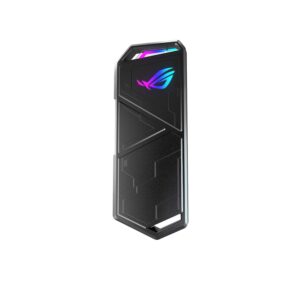 asus rog strix arion lite external portable m.2 pcie nvme ssd enclosure featuring up to 10 gbps transfer speeds with usb 3.2 gen 2 type-c cable (esd-s1cl)