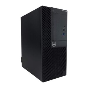 dell optiplex 3050 -t intel core i7-6700 3.4 ghz, 16gb ram, 512 gb solid state drive, dvdrw, windows 10 pro 64bit, (renewed)