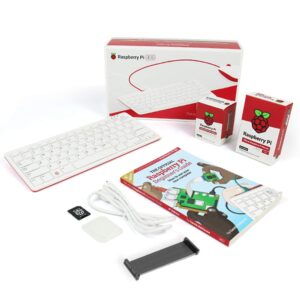 raspberry pi 400 computer kit,4gb ram,with raspberry pi 400 keyboard, wired mouse, micro hdmi cable, type-c power supply,16gb card preloaded with raspberry pi os with 40pin cable