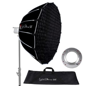 aputure light dome se portable softbox flash diffuser bowens mount for aputure light storm ls 600d, 300d ii, 300x, 120d ii or amaran 100 and 200 amaran 300c cob series lights