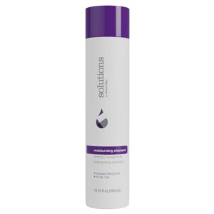 great clips solutions moisturizing conditioner, 10oz |repairs & softens damaged hair | for dry, coarse, or curly hair