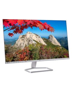 hp m27fd fhd 65w usb-c monitor - works with chromebook - computer monitor with 27-inch ips display(1080p)- eyesafe & 99% srgb - amd freesync- hdmi, vga & usb-c - borderless design- tilt adjust - black