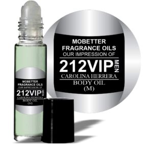 mobetter fragrance oils' our impression of 212 vip (m) men cologne body oil