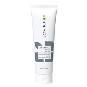 biolage color balm | semi-permanent color depositing conditioner | for vibrant, hydrated hair | earl grey | vegan | 8.5 fl. oz. | 8.454 fl. oz