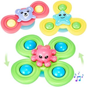 bibibi baby toys, bath toys for toddlers 1 3, toddler toys, baby travel essential, fidget spinner, sensory toys, bath toy for infants 6 12 months, baby boy toys, toddler girl toys, suction cup toys