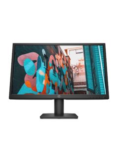 hp v222vb fhd monitor, 1080p va display, 75hz refresh rate, 21.5-inch computer screen, tÜv certified low blue light mode, ergonomic tilt, 3000:1 contrast ratio, hdmi & vga ports, vesa mounting (2021)