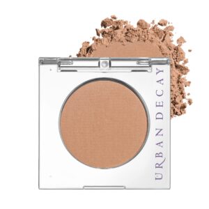 urban decay 24/7 longwear eyeshadow single (fix - warm beige matte), high-pigment eye shadow compact, smooth & blendable colors, crease-free, vegan - 0.06 oz