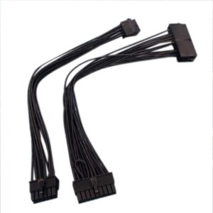 gintai 1pcs atx 24pin to 18p+8(pin) to 12pin adapter power supply cable replacement for hp z440 z640