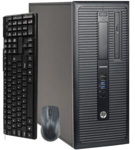 hp elitedesk 800 g1 tower computer desktop pc, intel core i7 3.4ghz processor, 16gb ram, 1tb ssd, wifi & bluetooth, wireless keyboard mouse, microsoft office 365, windows 10 pro (renewed)