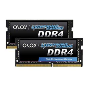 oloy ddr4 ram 32gb (2x16gb) 3200 mhz cl18 1.2v 260-pin laptop sodimm (md4s1632180bz0dh)