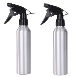 dowei 250ml aluminum empty spray bottles,2pcs reliable sprayer empty spray bottles 250ml aluminum bottle for hairdressing tattooing green soap flowers water sprayer tool