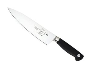 mercer culinary genesis 8-inch short bolster chef's knife with saya cover