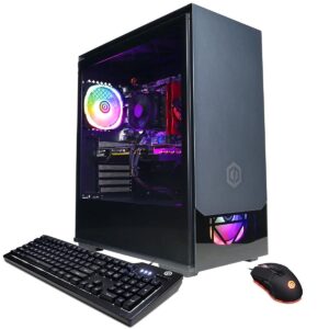 cyberpowerpc gamer xtreme pc, intel core i7-11700f 2.5ghz, 16gb ddr4, amd radeon rx 6700 xt 12gb, 1tb pci-e nvme ssd, wifi ready & win 10 home (gxi1290v4)