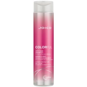 joico colorful anti-fade shampoo | for color-treated hair | preserve hair color & vibrancy | boost shine & reduce breakage | sulfate free | with camellia oil & pomegranate extract | 10.1 fl oz