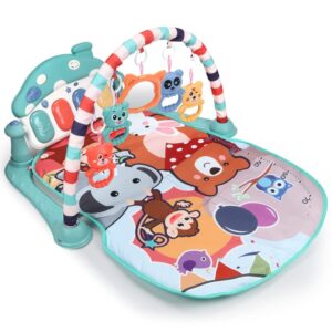 wyswyg baby play mat baby play gym activity mat piano gym activity center for baby toys for infants and toddlers 0-6-12 months