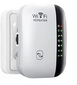 2023 newest wifi extender, wifi booster, wifi repeater，covers up to 2640 sq.ft and 40 devices, internet booster - with ethernet port, quick setup, home wireless signal booster