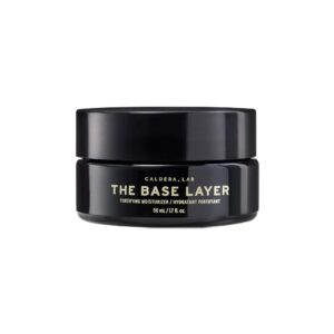 caldera + lab the base layer | men's organic face cream moisturizer for dry, sensitive, & normal skin – vegan, natural & antioxidant packed facial skincare