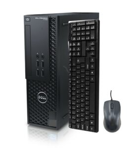 dell precision t1700 small form factor computer desktop pc, intel core i7, 16gb ram, 256gb ssd, 2tb hard drive, wifi & bluetooth, hdmi, nvidia geforce gt 1030 2gb ddr5, windows 10 (renewed)