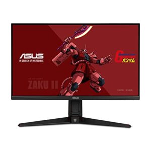 asus tuf gaming 27” 1440p hdr monitor (vg27aqgl1a) zaku ii edition - qhd (2560 x 1440), 170hz, 1ms, ips, g-sync compatible, extreme low motion blur sync, 130% srgb, eye care, displayport, hdmi, usb