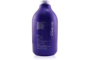 shu uemura yubi blonde anti-brass purple shampoo 33.1 fl oz / 980ml