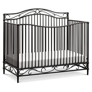 namesake noelle 4-in-1 convertible metal crib in vintage iron, greenguard gold certified