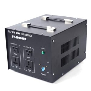 st-10000 voltage converter transformer power step up/down 110v to/from 220v home commercial voltage converter