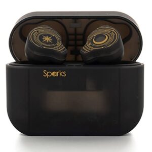 moondrop sparks tws true wireless stereo bluetooth 5.2 aptx sport dynamic in-ear earphone (black)