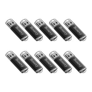 8gb flash drive 10 pack bosexy thumb drive usb bulk memory stick jump drive with led indicator black