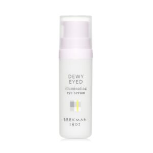 beekman 1802 dewy eyed illuminating eye serum - fragrance free - 0.5 oz - reduces puffiness & dark circles - with goat milk & aloe vera - good for sensitive skin - cruelty free