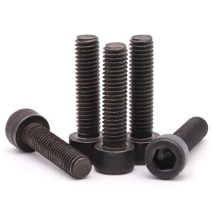 m10-1.5 x 30mm (10 pack) alloy steel socket head cap screws grade 12.9 black oxide finish full thread