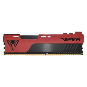 patriot viper elite ii ddr4 ram 16gb (1x16gb) 2666mhz cl16 1.2v udimm desktop gaming memory module compatible with xmp - pve2416g266c6