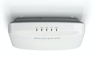 ruckus unleashed r550 wi-fi 6 2x2:2 indoor access point with 1.8 gbps he80/40 speeds and embedded iot | us model | power source included, amz-r550-us1u