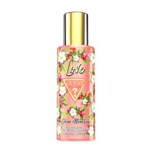 guess love sheer attraction fragrance mist 8.4 fl oz