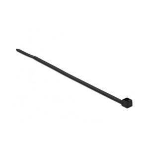 delock cable ties heat resistant l 100 x w 2.5 mm black pack of 100