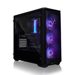 clx set tgmsetrth0b10bm gaming desktop - liquid cooled amd ryzen 9 5900x 3.7ghz 12-core processor, 32gb ddr4 memory, geforce rtx 3080 10gb gddr6x graphics, 480gb ssd, 3tb hdd, wifi, windows 11 home