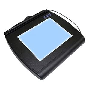 topaz systems infologix signaturegem t-lbk766 signature capture padtopaz signaturegem lcd 4x5in backlit includes sigplus swbacklit lcd - active penusb, serial (renewed)