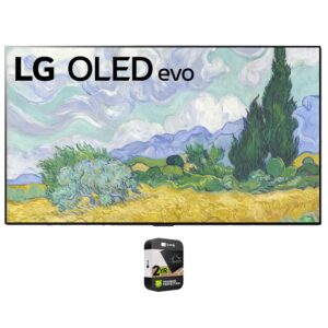 lg oled65g1pua 65 inch oled evo gallery tv bundle with premium 2 yr cps enhanced protection pack