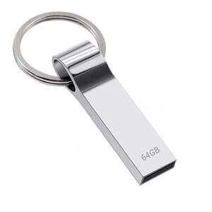 usb flash drive 64gb usb 2.0 flash drive high speed thumb drive waterproof memory stick 64gb for data storage transfer and backup with keychain design