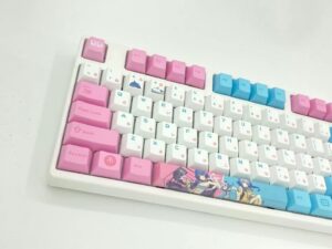 wwkeycaps gaming keyboard pbt dye upgrade 108 keycap set oem profile keycaps keyset with puller japanese text mechanical keyboard (bilibili)