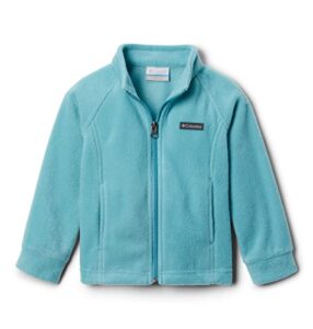 columbia unisex-baby benton springs fleece jacket, sea wave, xx-small