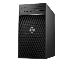 dell precision t3630 workstation desktop | core i9-9900 - 1tb ssd hard drive - 32gb ram - 2 x nvidia quadro p400 in sli | 8 cores @ 5 ghz - 4gb gddr5 win 10 pro black (renewed)